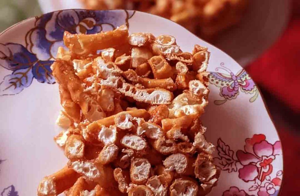 5 Step Traditional Chak Chak Recipe Dessert