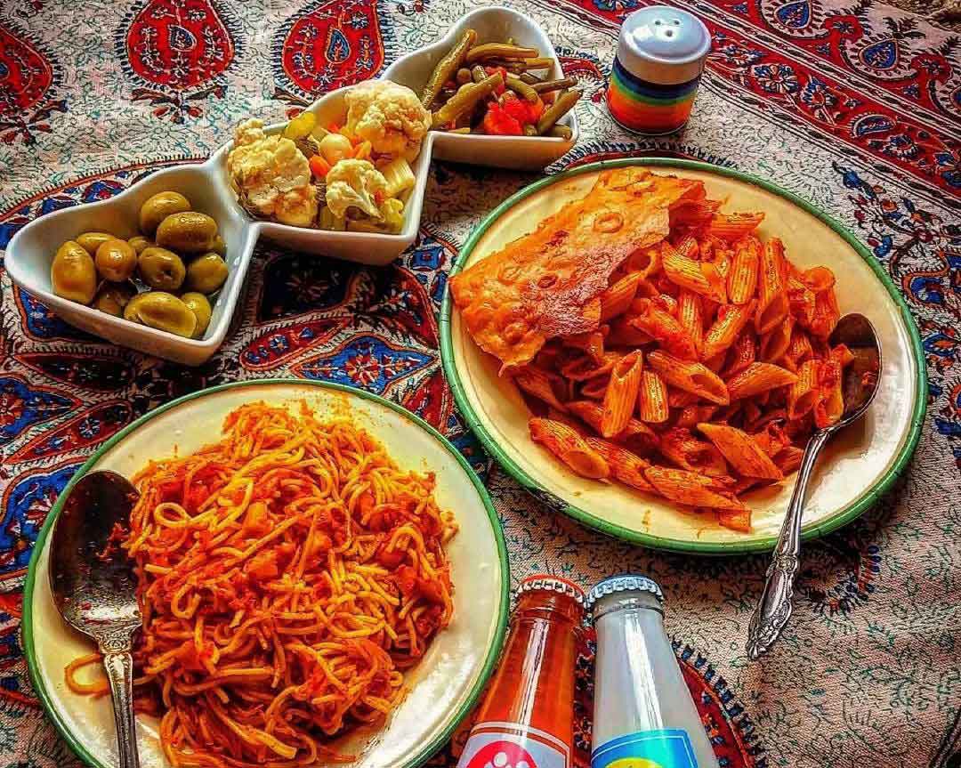 Iranian Macaroni recipe with potato casserole - Yummcook