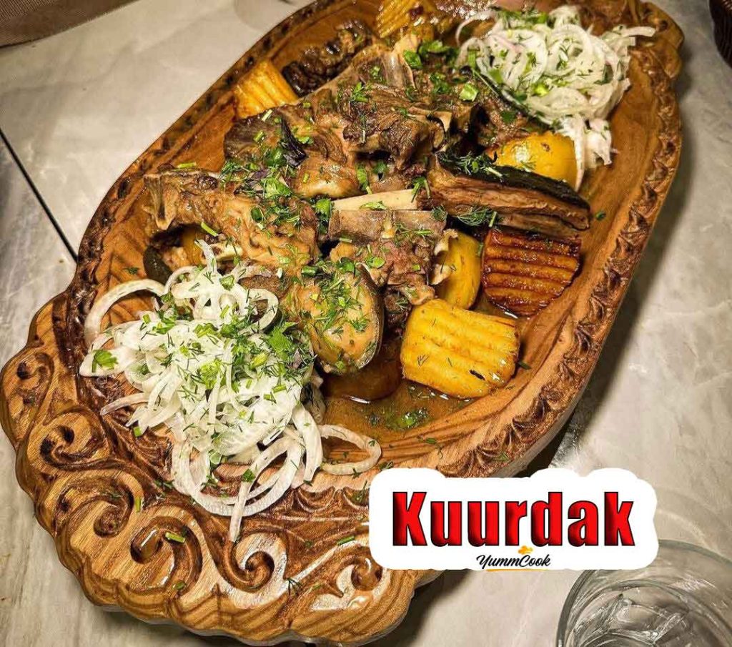Kuurdak: Traditional Kazakh Dish