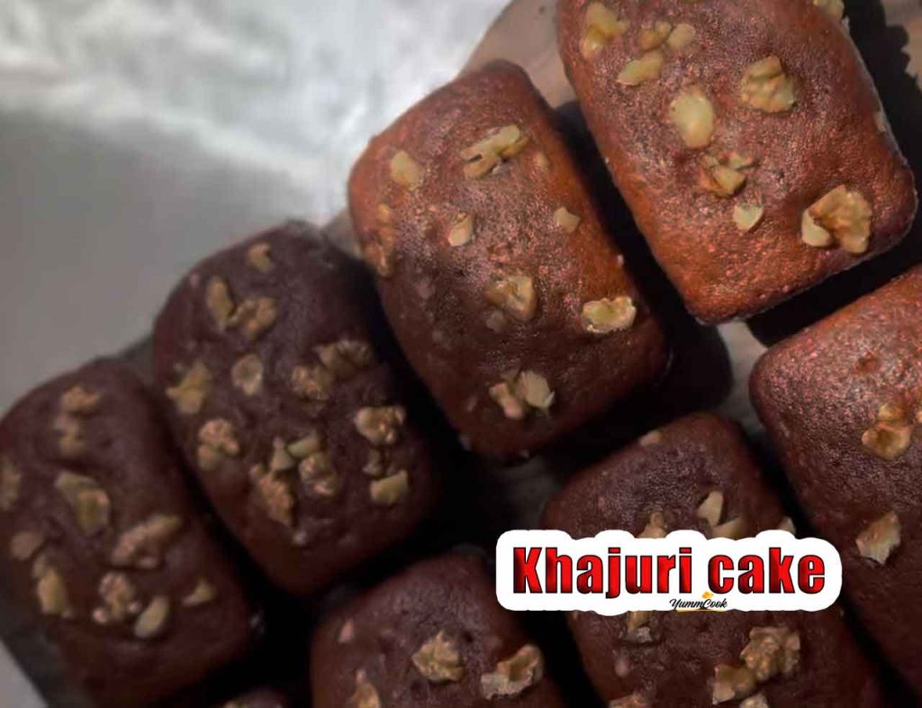 Khajuri Cake: Homemade Date Cake with Natural Sugar - YummCook | Easy ...